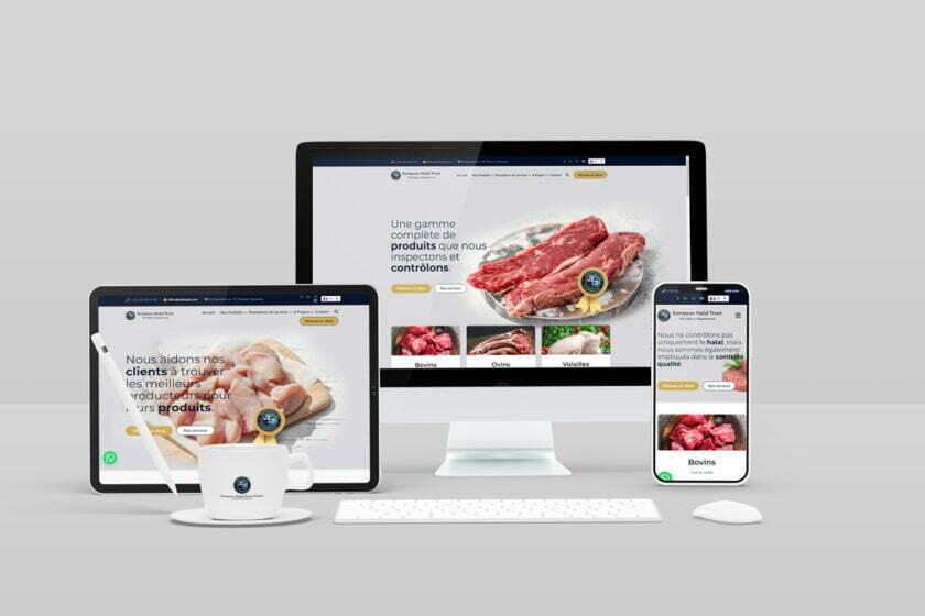 European Halal Trust Website - Pixel Dot Creative Studio