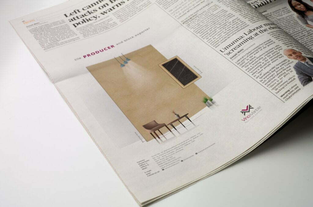 Vino Marble Ad | Pixel Dot Creative Studio