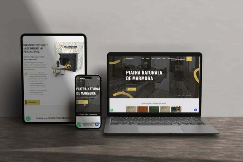 Marmirom Website Design & Development - Pixel Dot Creative Studio